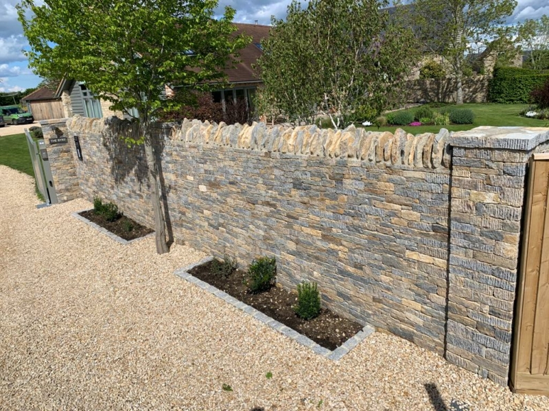Purbeck Drystone Walling From Stoneworld In Oxford.