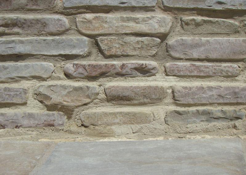 Raj Tumbled Sandstone Walling From Stoneworld In Oxford.