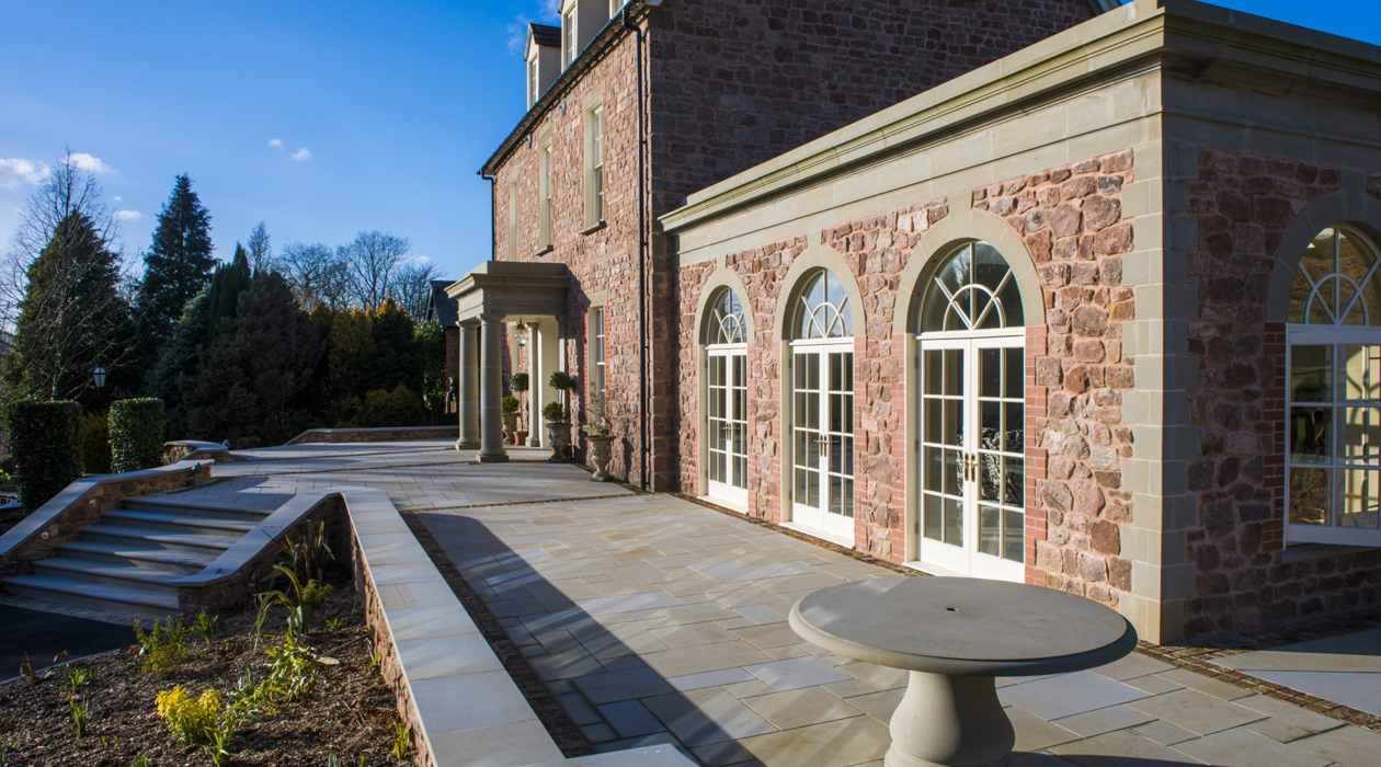 Pemberley British Pennant Sandstone Paving | Stoneworld - Oxford