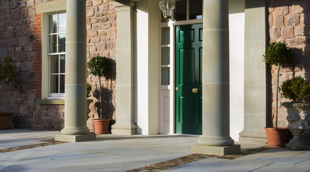 Pemberley British Pennant Sandstone Paving | Stoneworld - Oxford