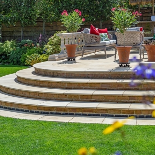 Exterior Stone Steps Projects - Stoneworld