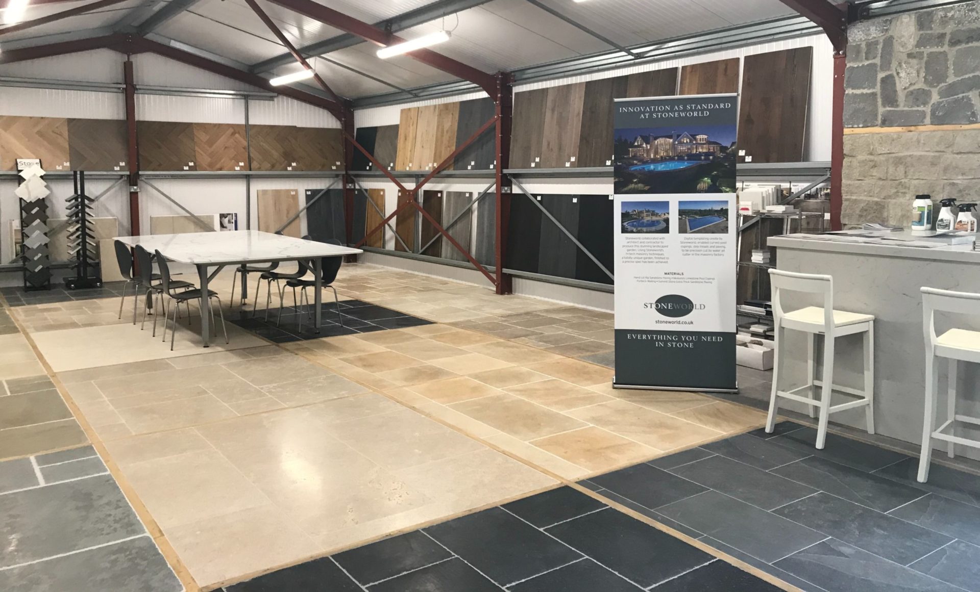 Stoneworld Showroom - Oxfordshire. Come & Explore Our Collection.