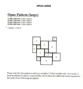 Stone and Porcelain Laying Patterns - Stoneworld