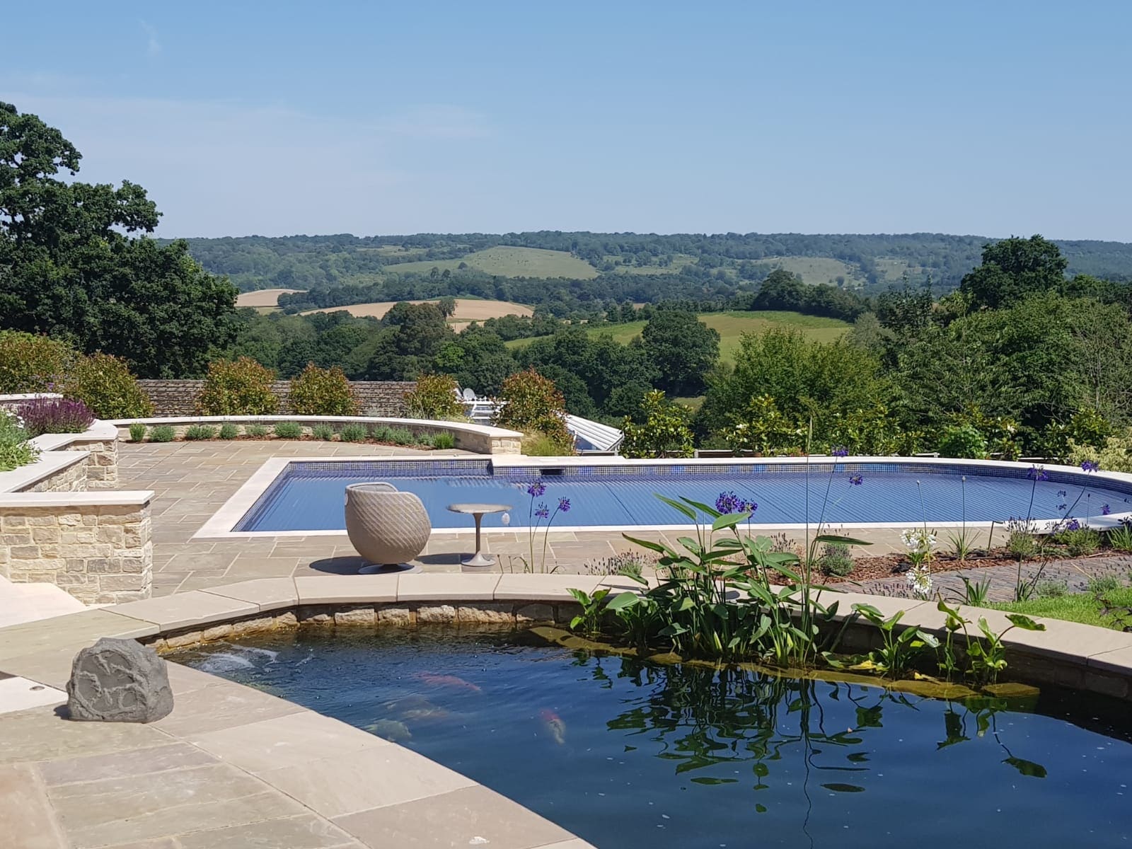 Bespoke Moleanos Pool Copings - Stoneworld Oxfordshire