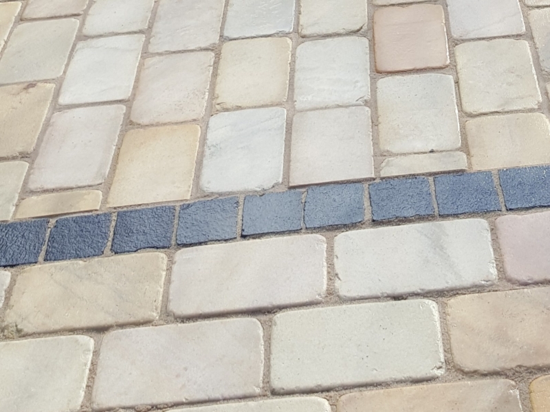 Fossil Mint Tumbled Setts From Stoneworld - Oxford & Aylesbury