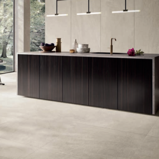 White Geostone Porcelain Tiles - Stoneworld Oxfordshire