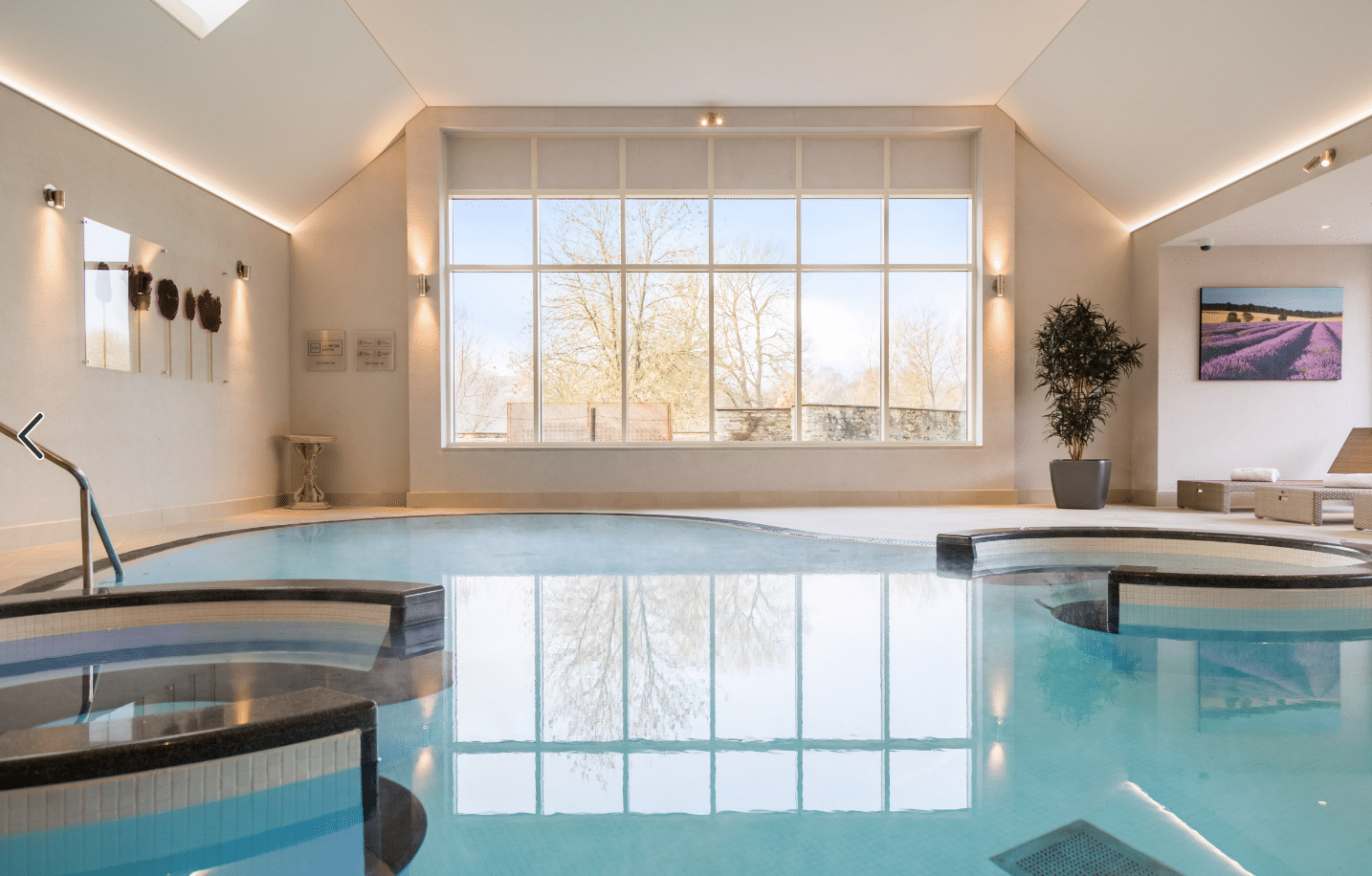 Old Swan at Minster Lovell Pool & Spa Project White Mint Pool