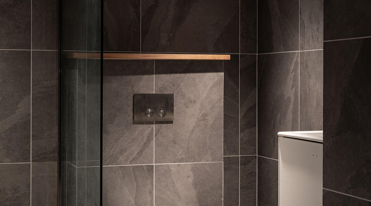 Elephant Grey Rio Porcelain Tiles Slate Surface - Stoneworld Oxfordshire