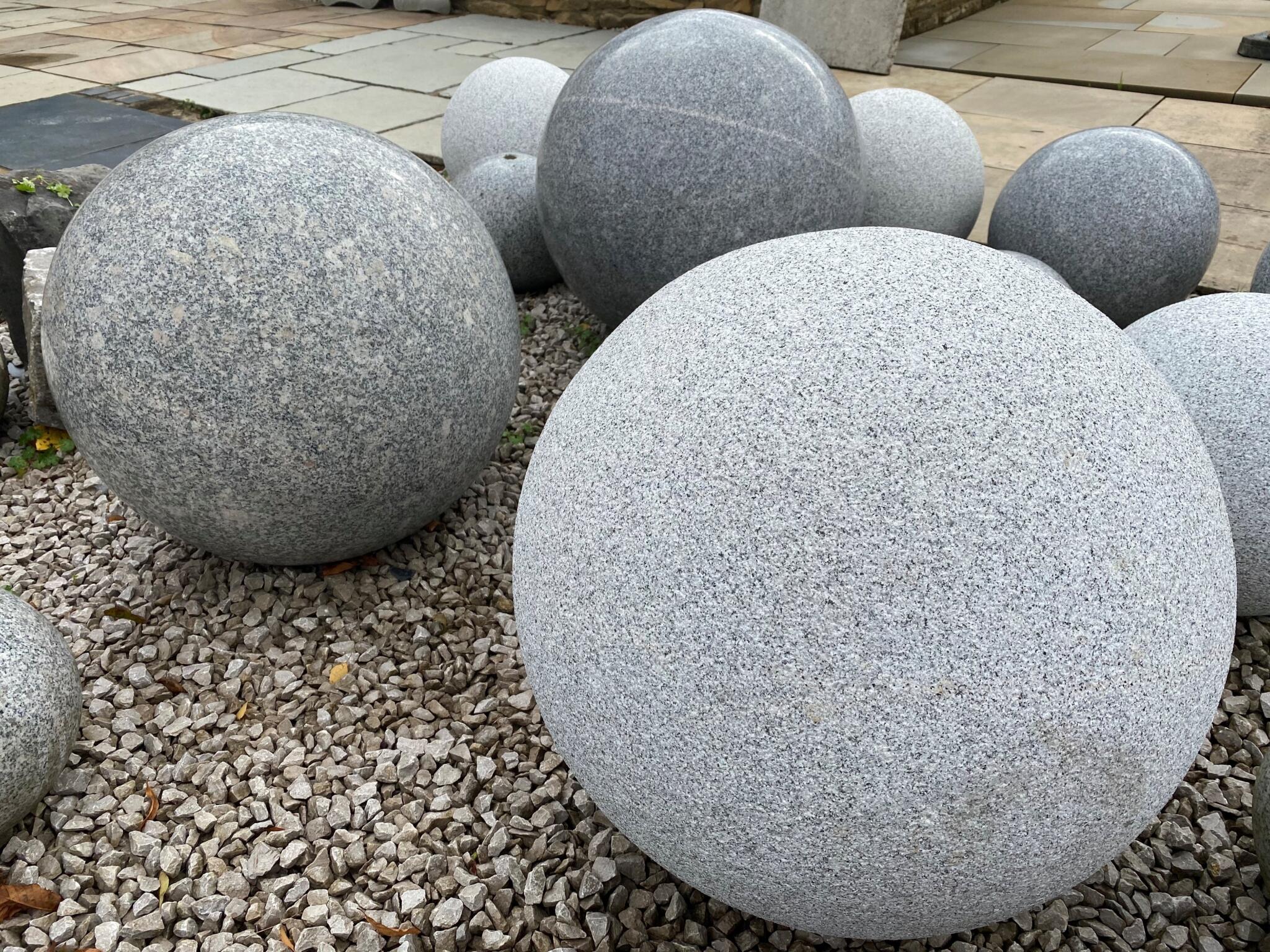 Granite Sphere - Decorative Feature | Stoneworld Oxfordshire