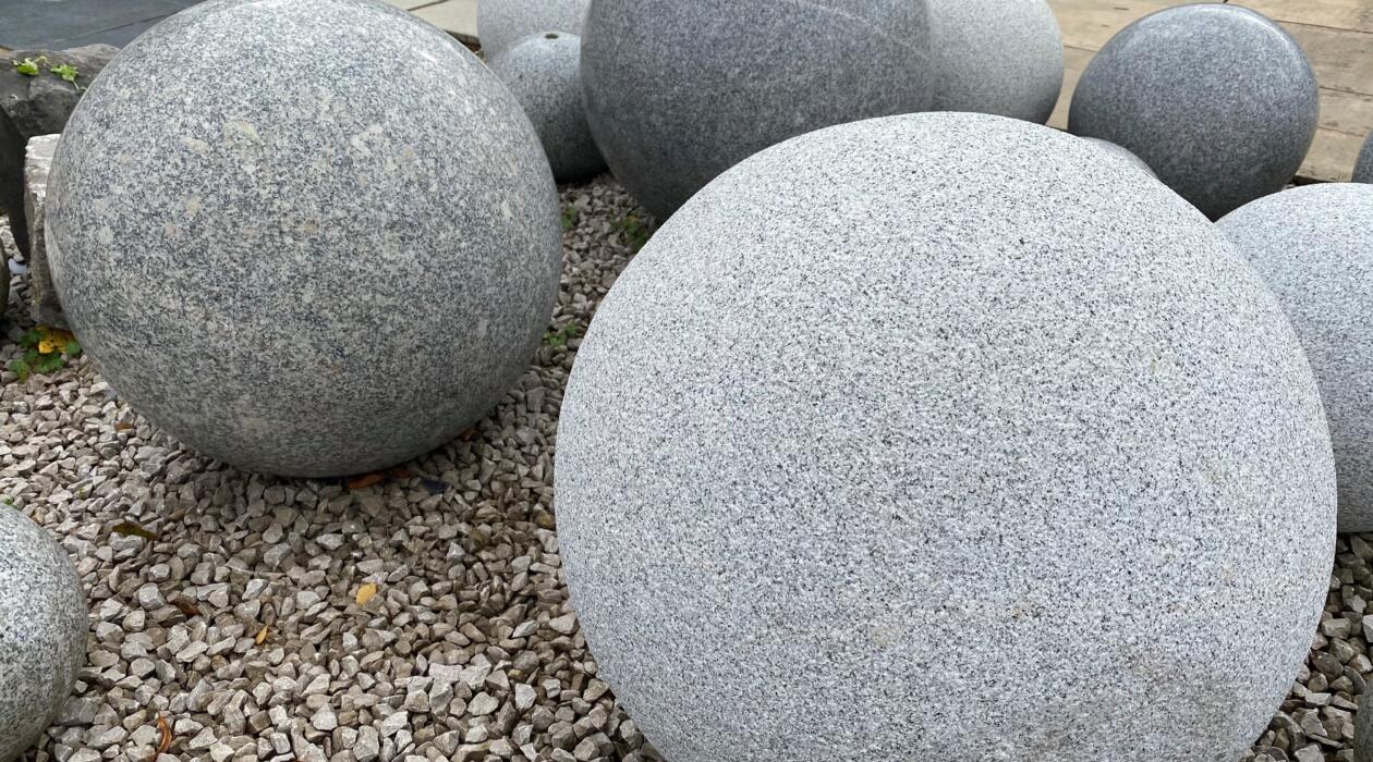 Granite Sphere - Decorative Feature | Stoneworld Oxfordshire