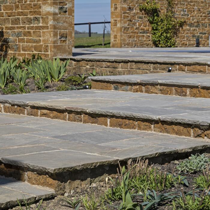 Exterior Stone Steps Projects - Stoneworld