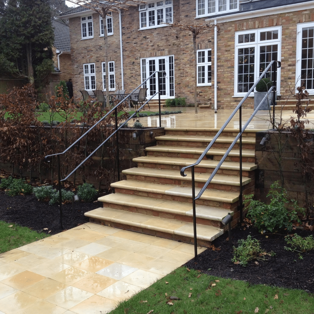 Exterior Stone Steps Projects - Stoneworld