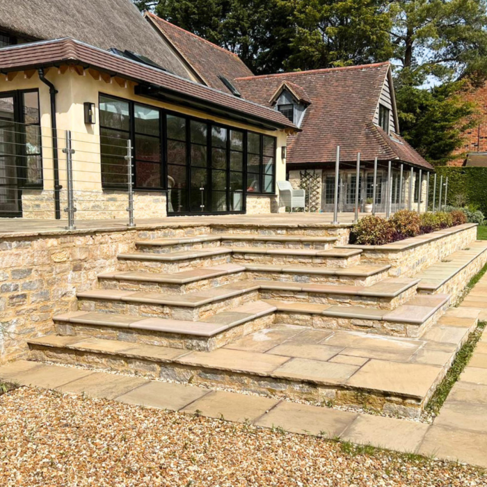 Exterior Stone Steps Projects - Stoneworld