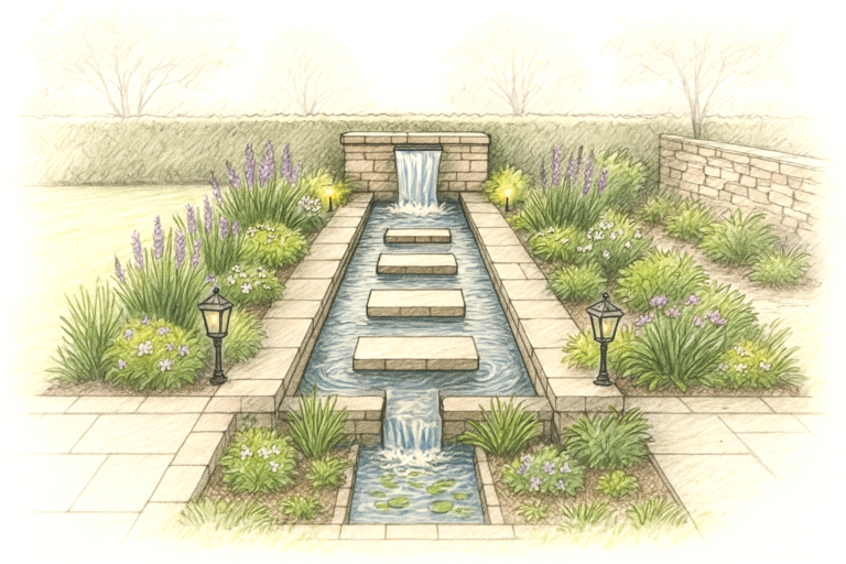 How to Build a Garden Rill Like a Pro - Stoneworld